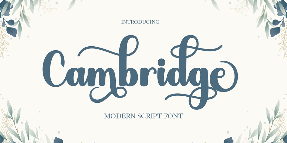 Cambridge Font