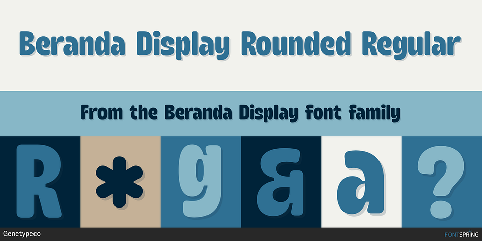 Beranda Display Rounded Regular Font