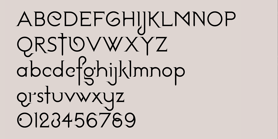 Anthropology Font