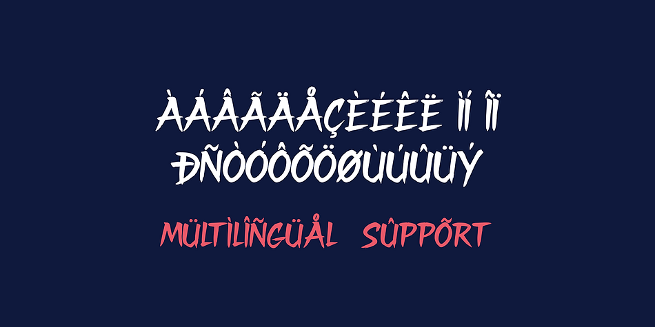 Night Blaze Font