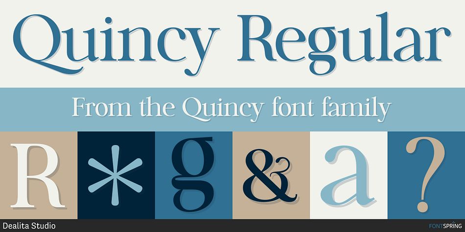 Quincy Regular Font