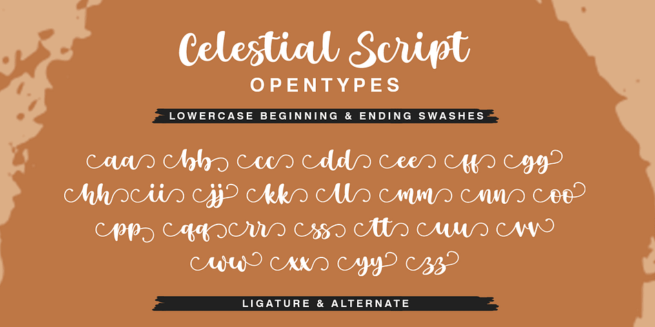 Celestial Script Font