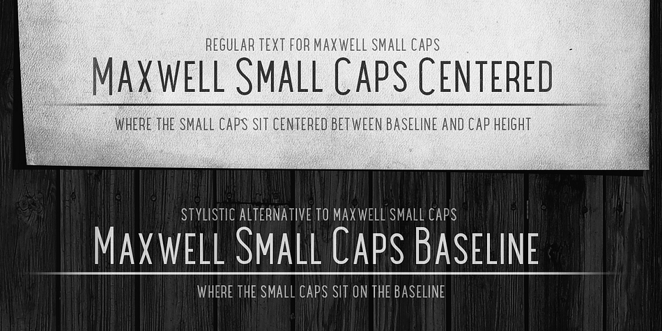Maxwell Font