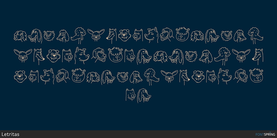 Mi Negra Dingbats Font