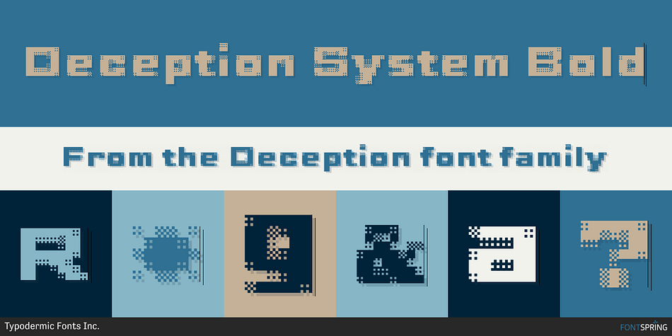 Deception System Bold Font