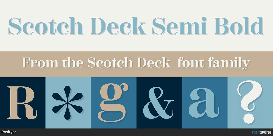 Scotch Font