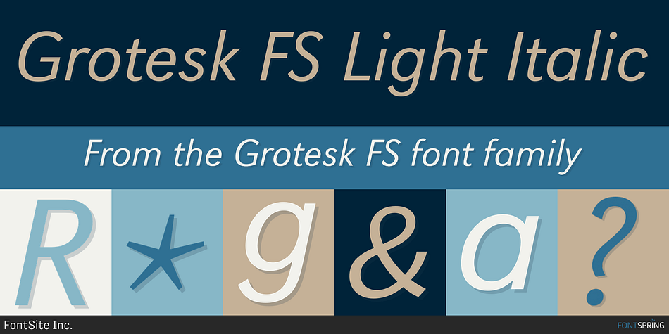 Grotesk FS Font