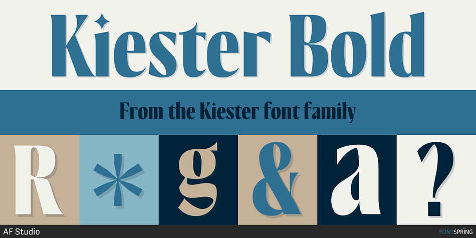 Kiester Bold Font