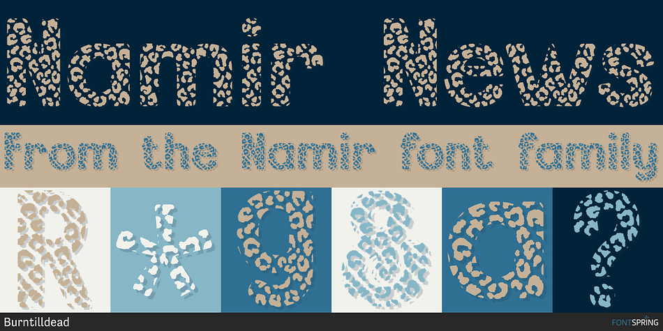 Namir News Font