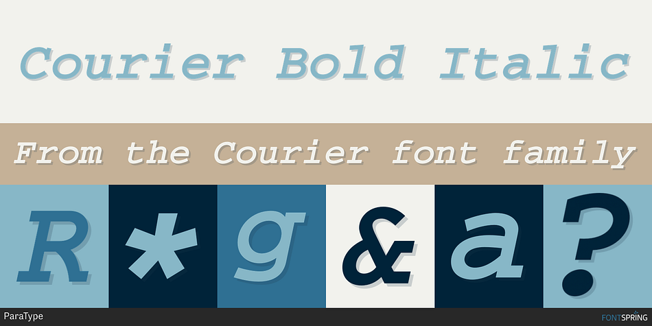 Courier Font