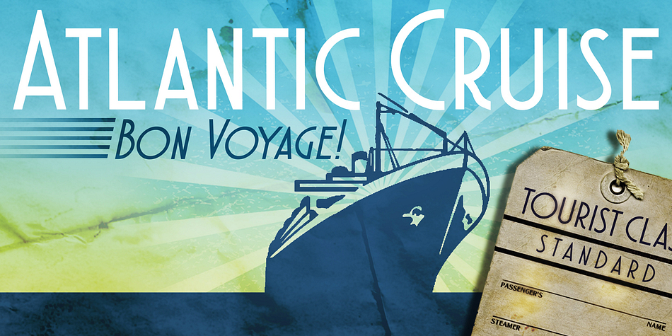 Atlantic Cruise Font