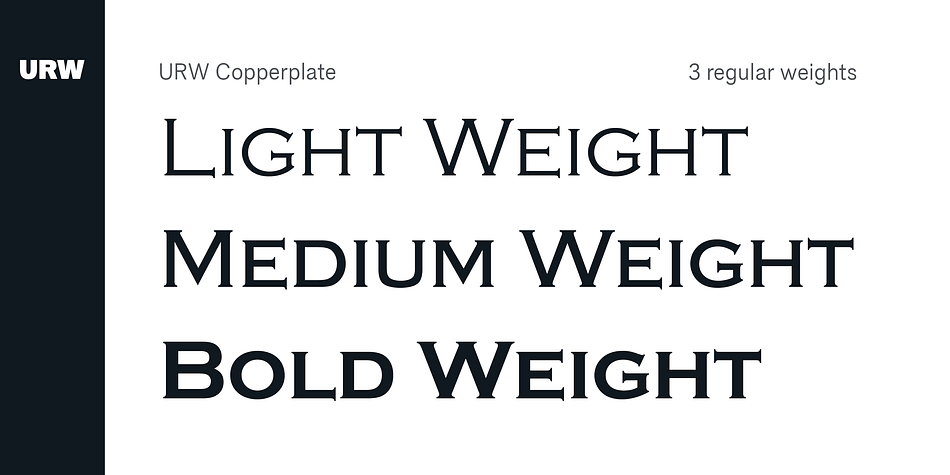 URW Copperplate Font