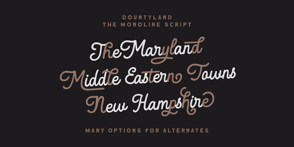 Dountyland Font