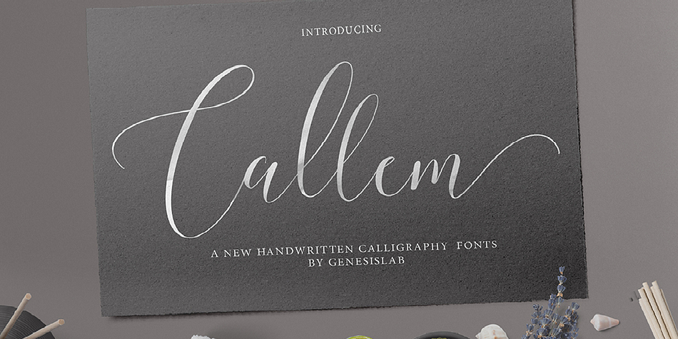 Callem Script Font