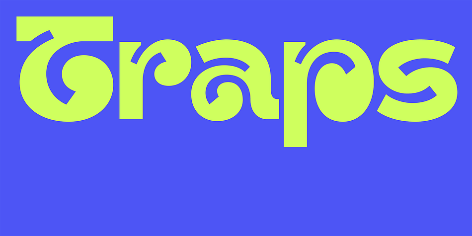 DK Traps Font