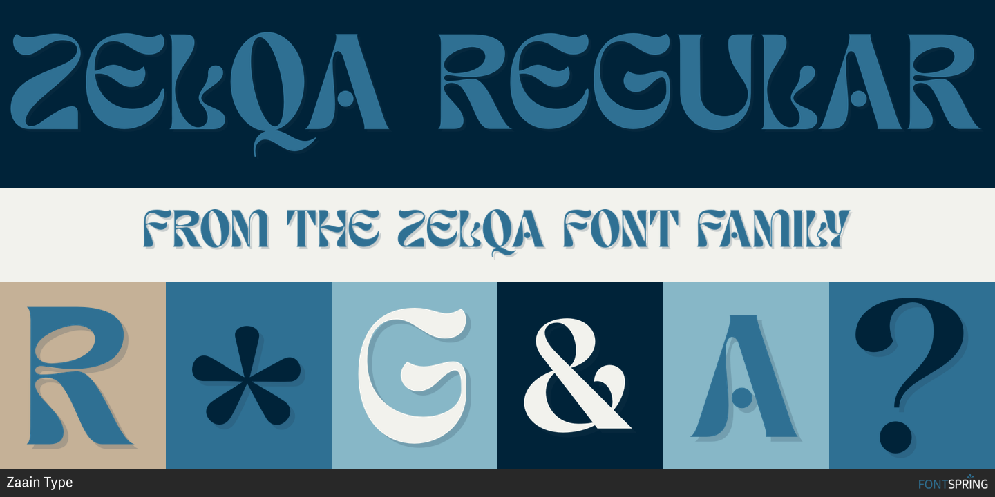 Zelqa Font