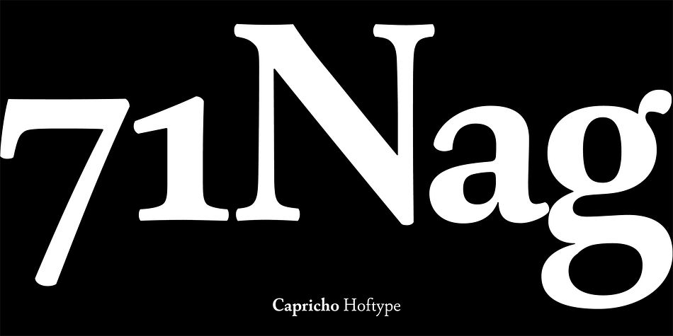 Capricho Font