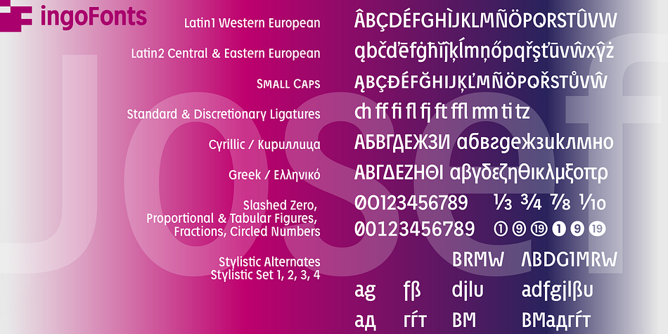 Josef Pro Font | Fontspring