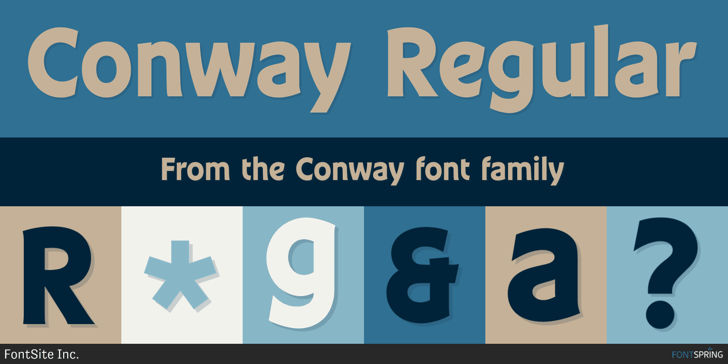 Conway Font