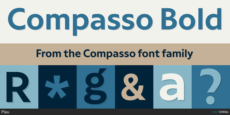 Compasso Bold Font