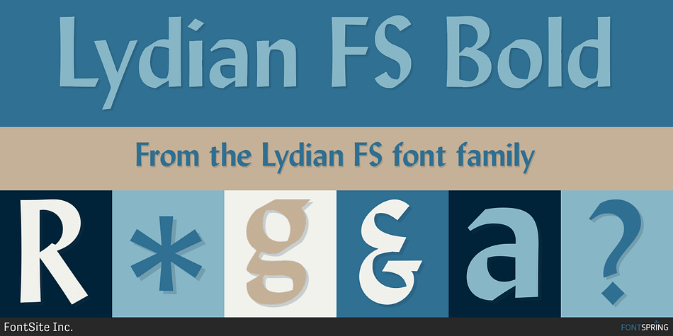 Lydian FS Font