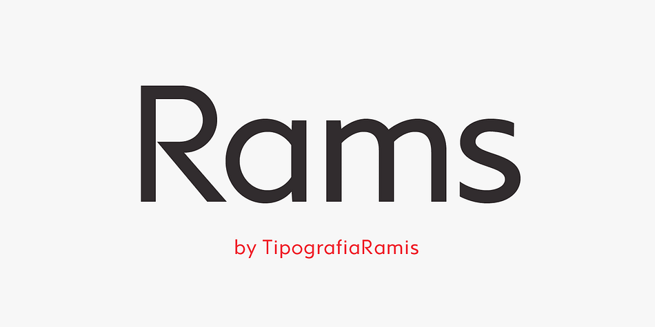 Rams Font