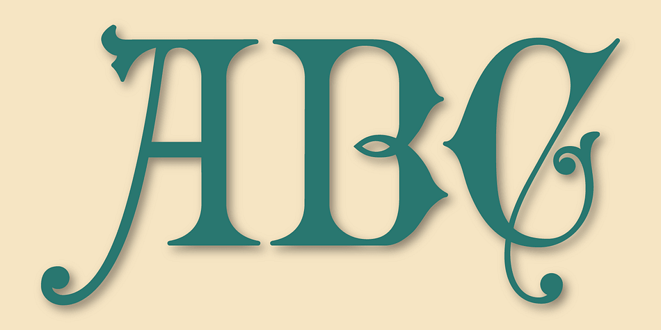 Gothic Initials Font