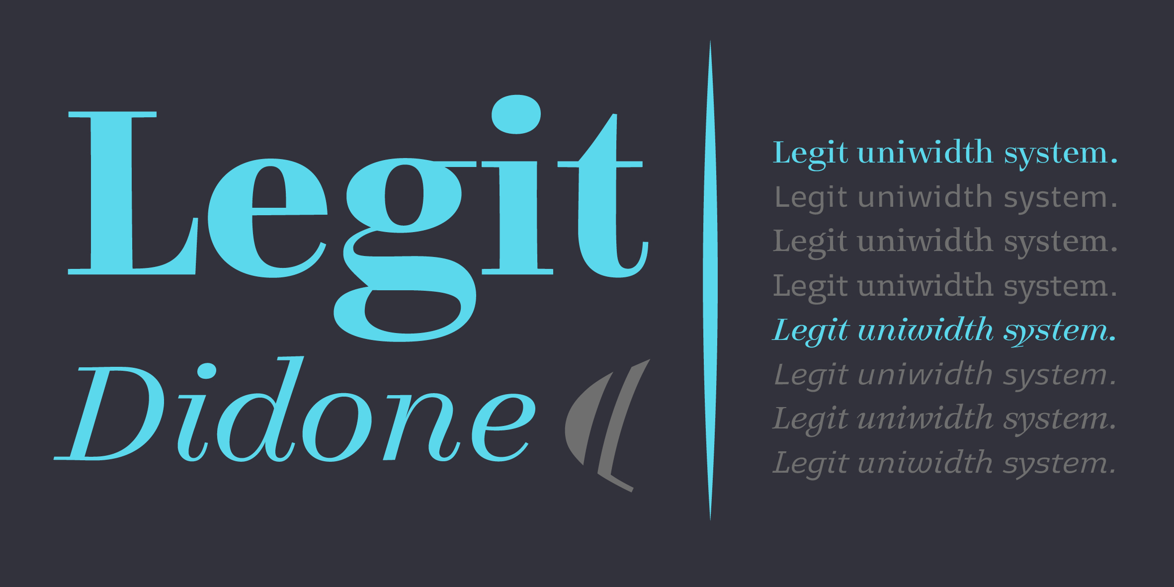 Legit Didone Font