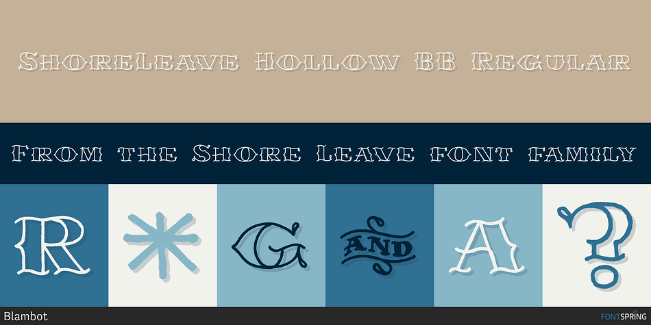 Shore Leave Font