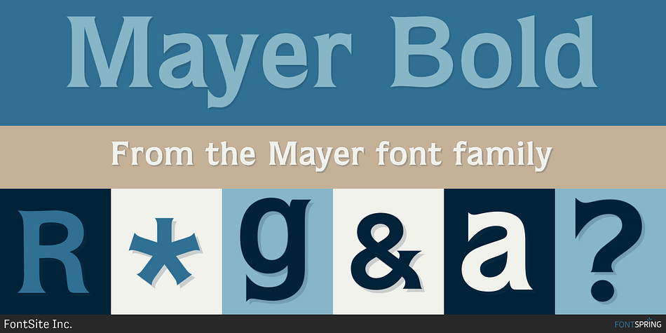 Mayer Font