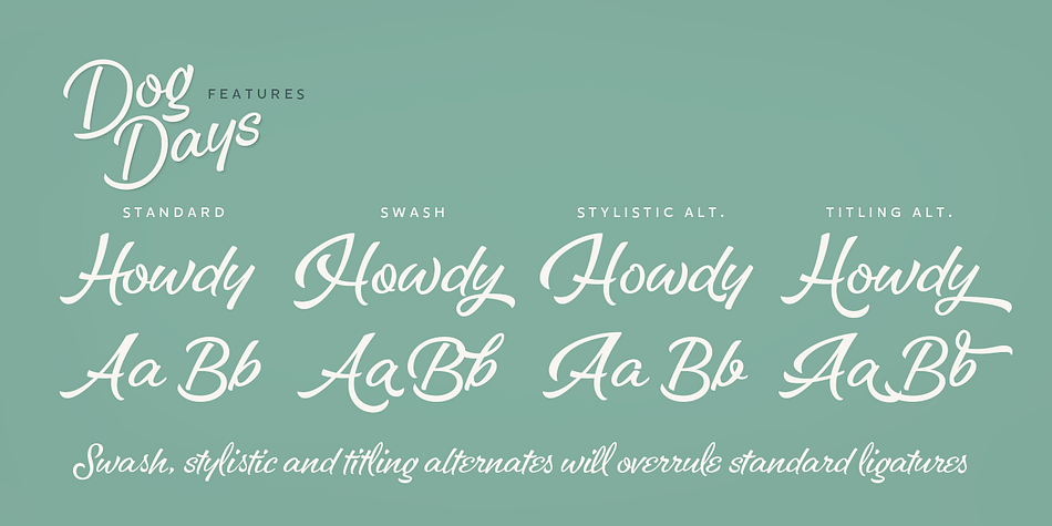 Dog Days Font