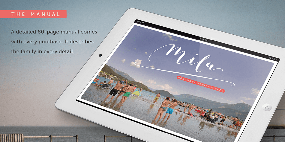 Mila Script Pro Font