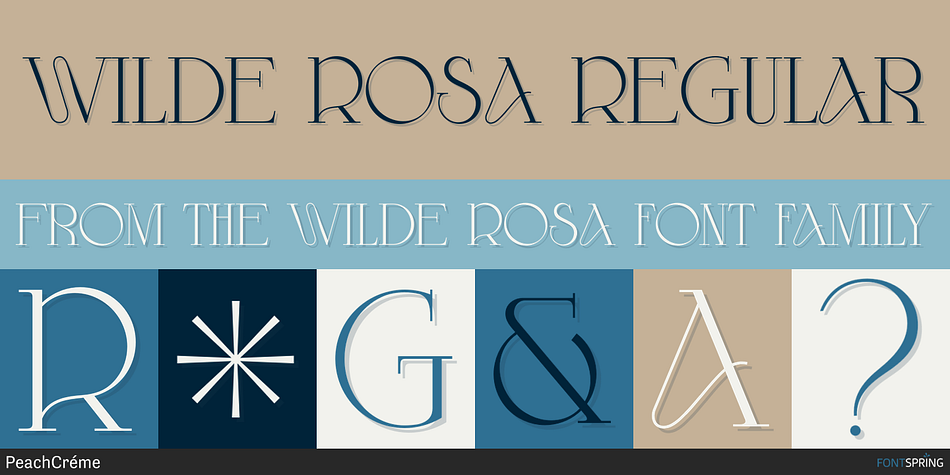 Wilde Rosa Regular Font