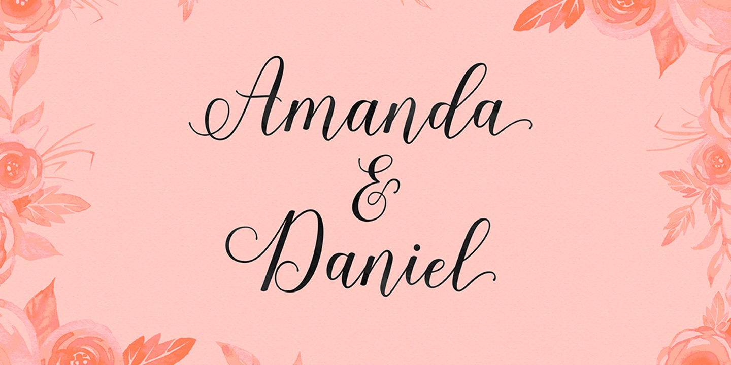 Shania Script Font
