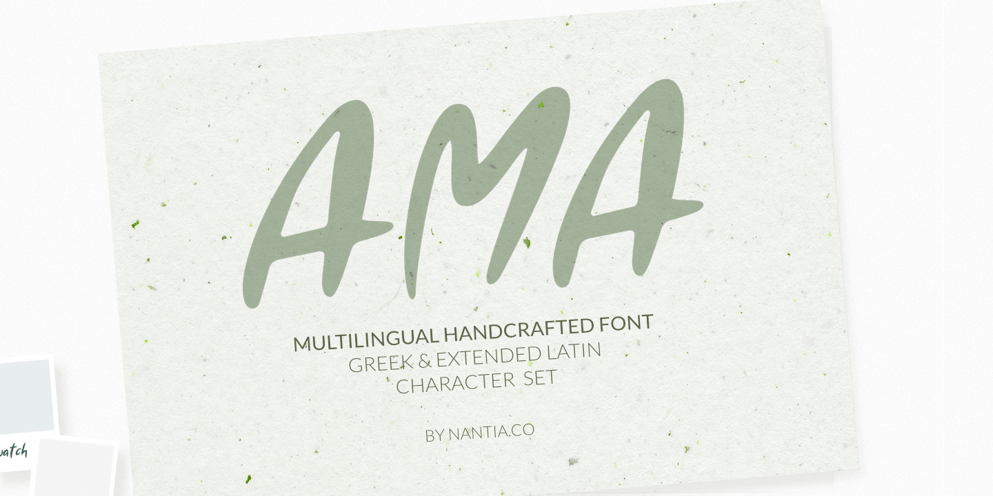AMA Font