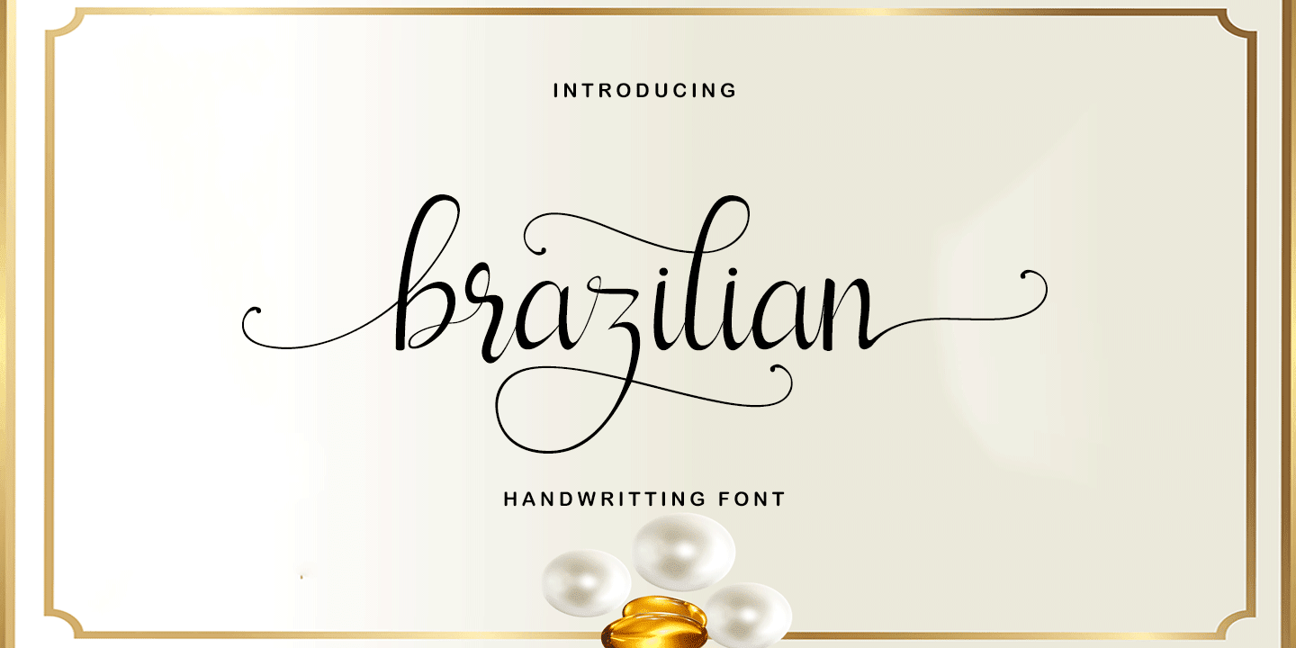 Brazilian Font