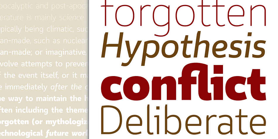 Conflict Font