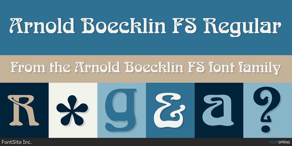 Arnold Boecklin FS Font