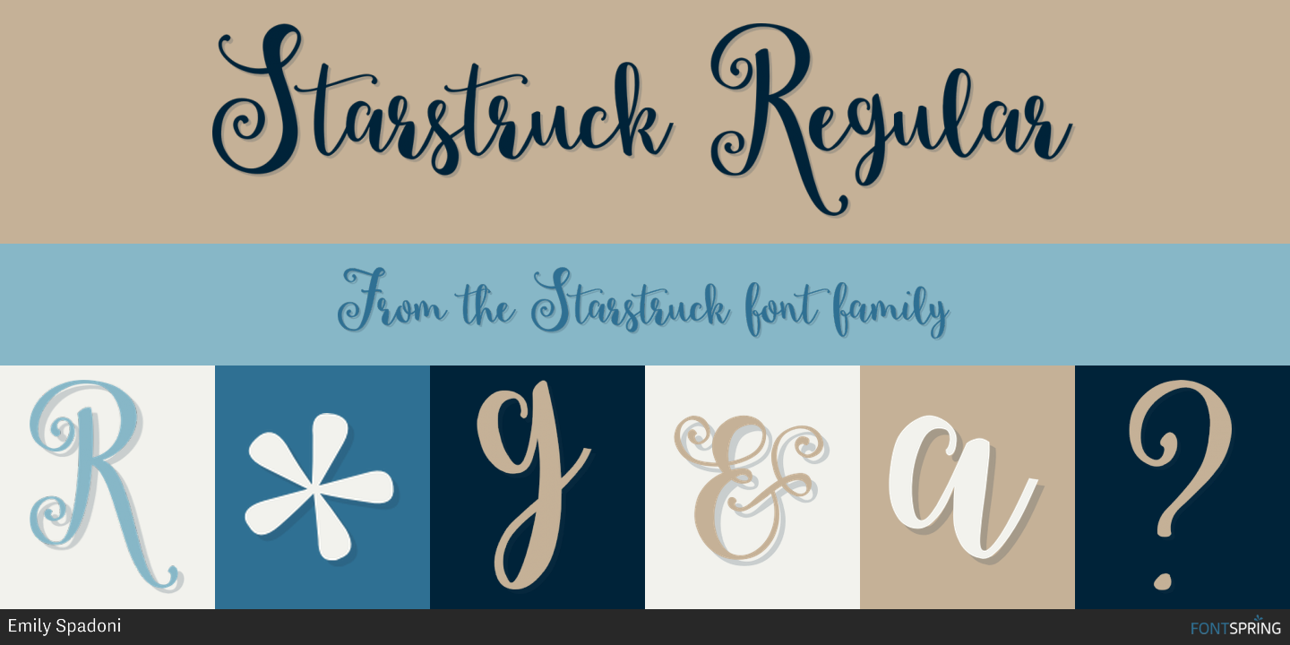 Similar Fonts To Starstruck