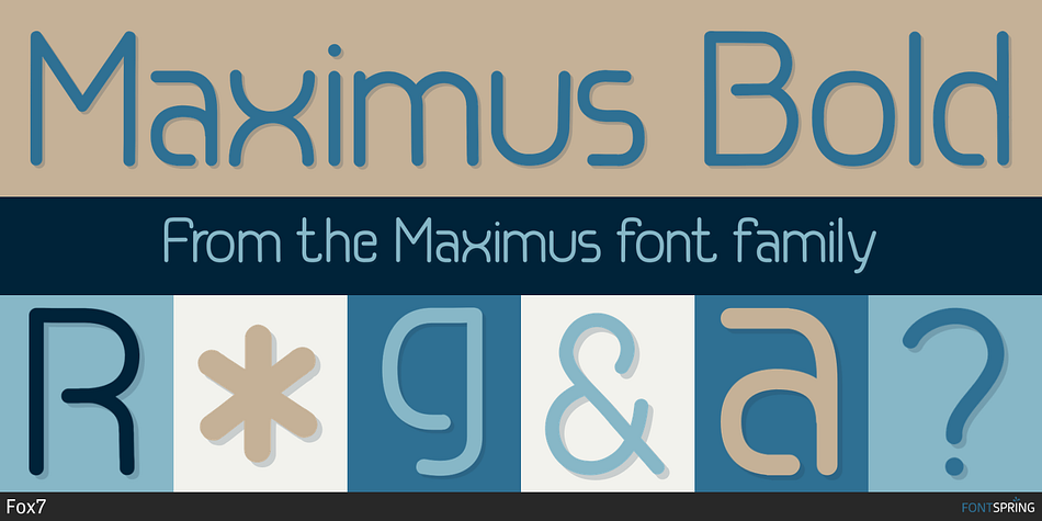 Maximus Bold Font
