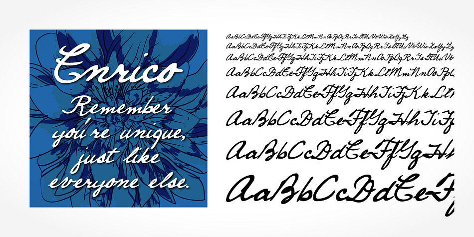 Enrico Handwriting Font