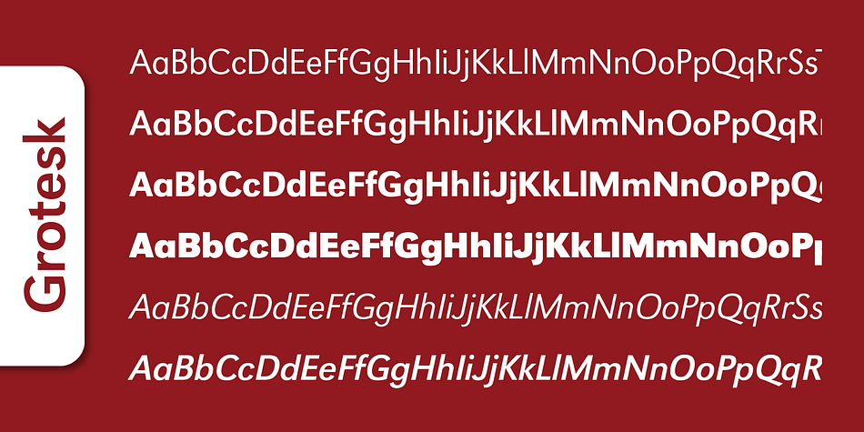 Grotesk Pro Font