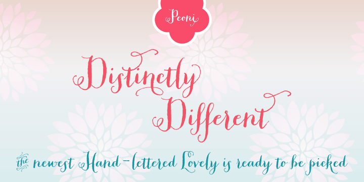 Peoni Font