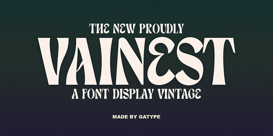 Vainest Font