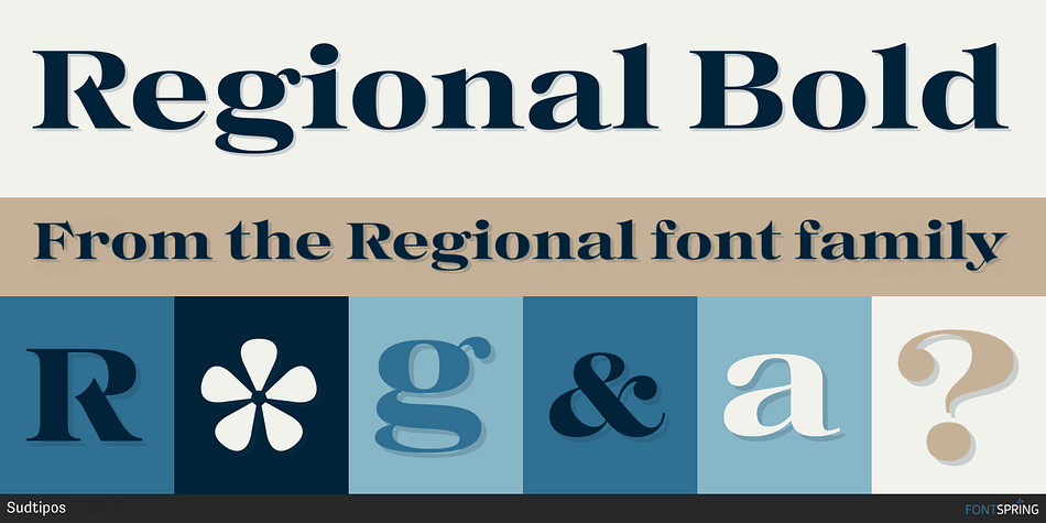 Regional Bold Font