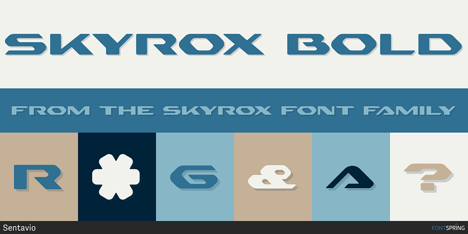 Skyrox Bold Font