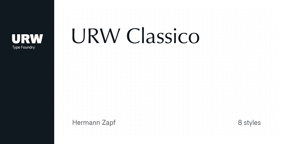 URW Classico Font