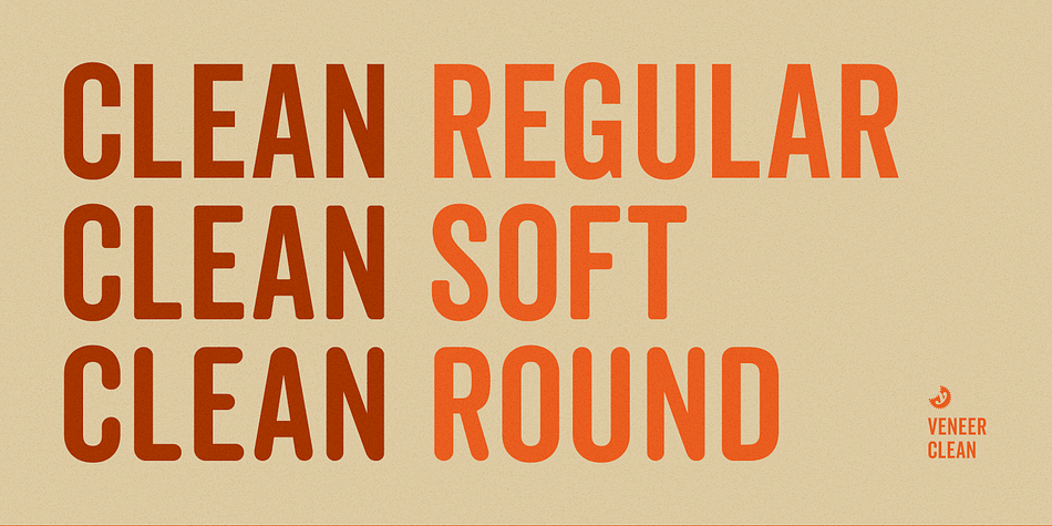 Veneer Clean Font