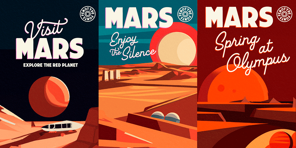 Travel Poster Font