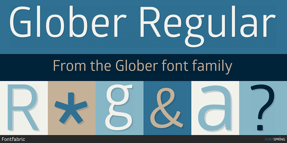 Glober Regular Font
